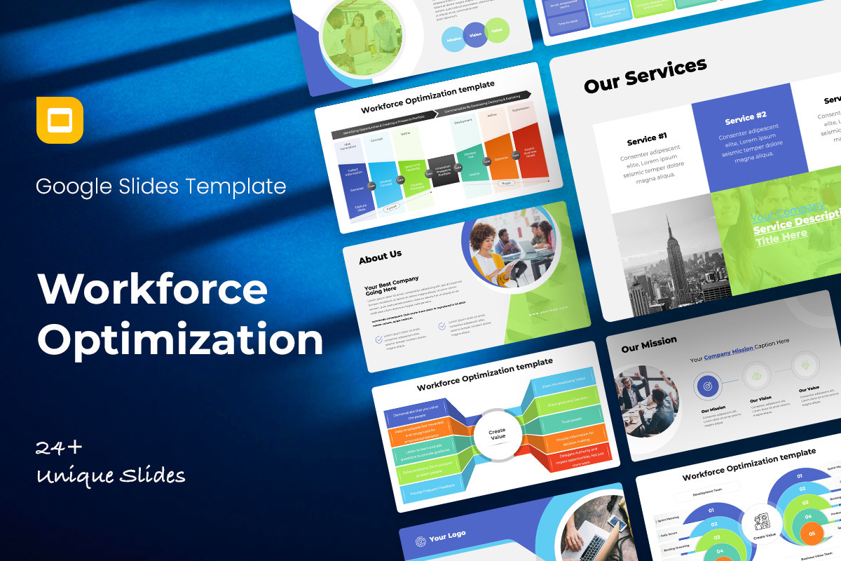 Workforce Optimization Google Slides Template | Nulivo Market